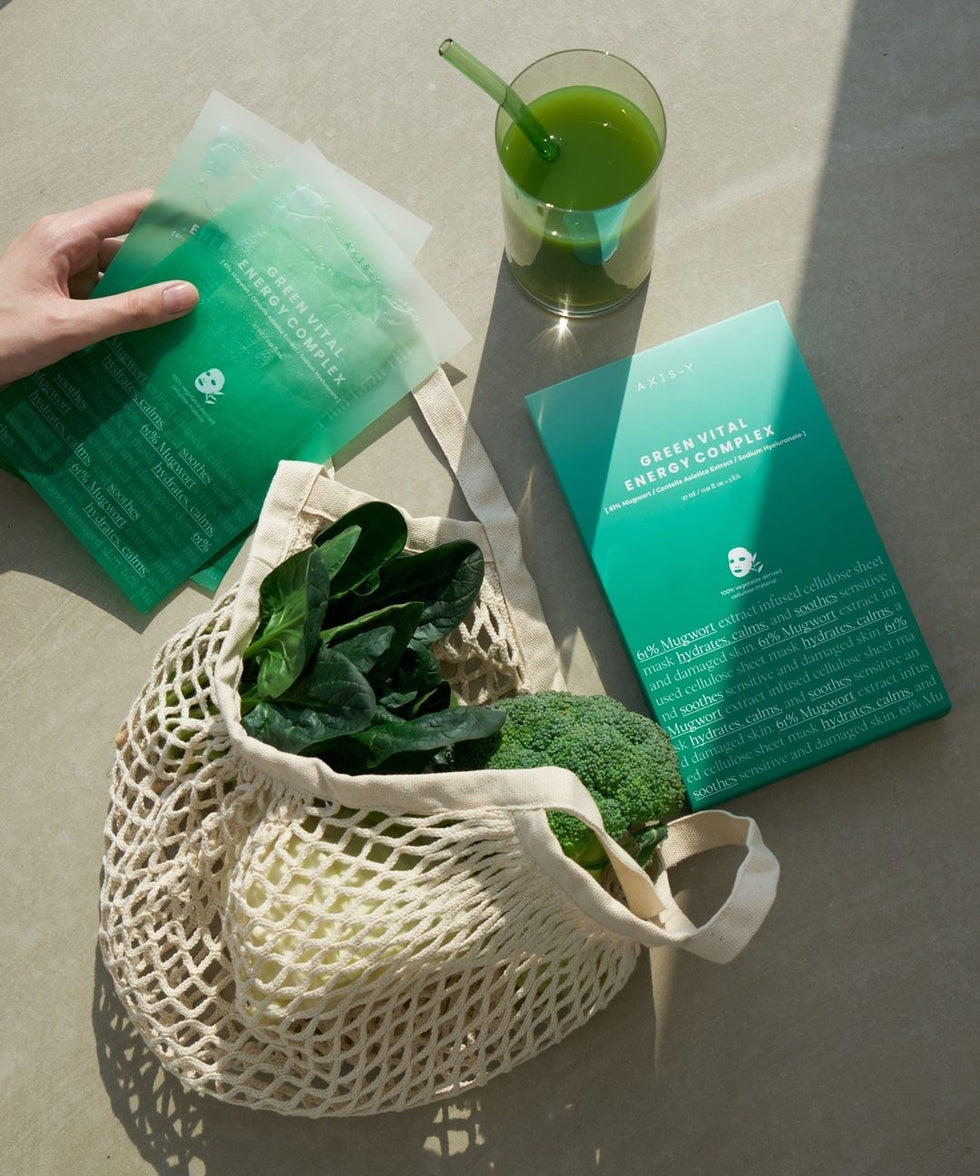AXIS-Y 61% Mugwort Green Vital Energy Complex Sheet Mask